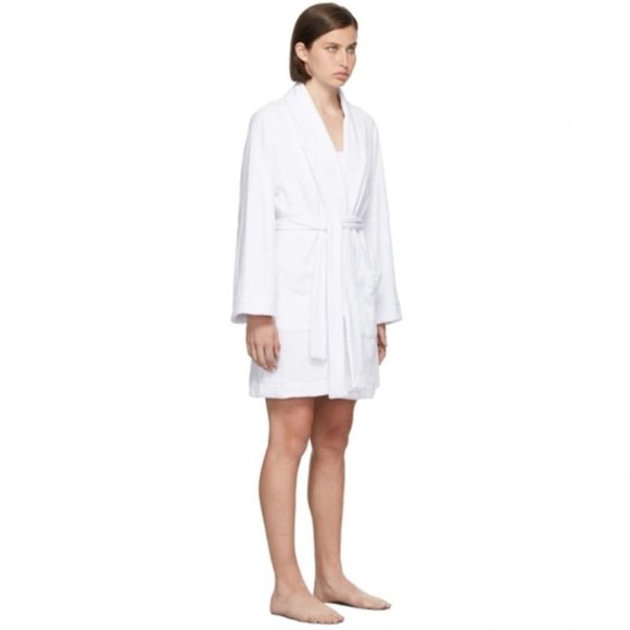 SKIMS | Intimates & Sleepwear | Skims Terry Cotton Toweling Robe Marble ...